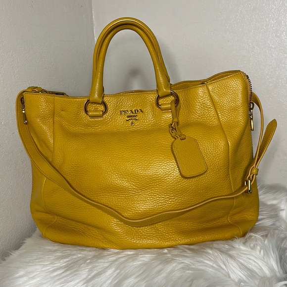 Prada | Bags | Authentic Prada Two Way Tote Handbag | Poshmark